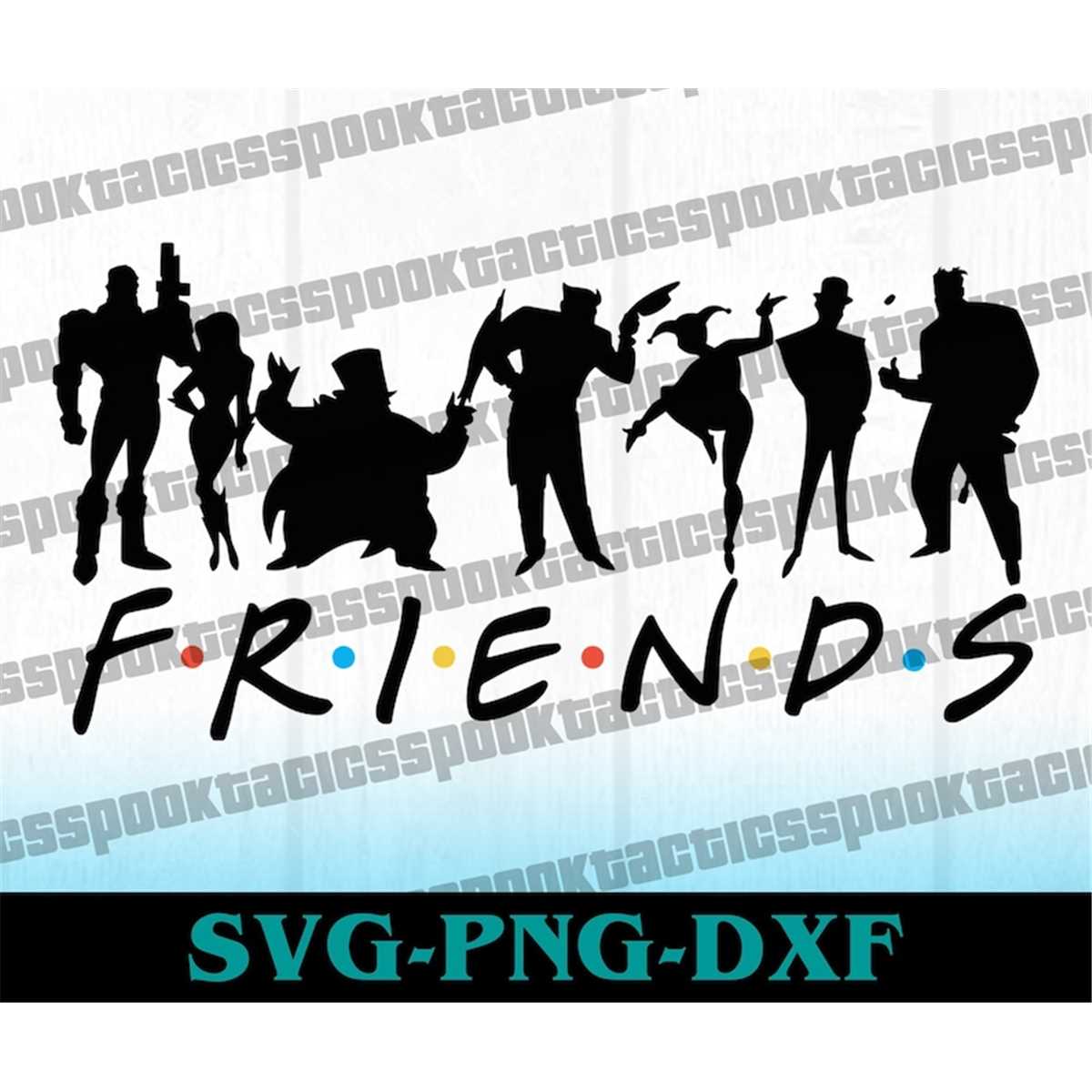 Villans SVG, badguys svg, batguy svg, enemies svg, friends s | Inspire ...