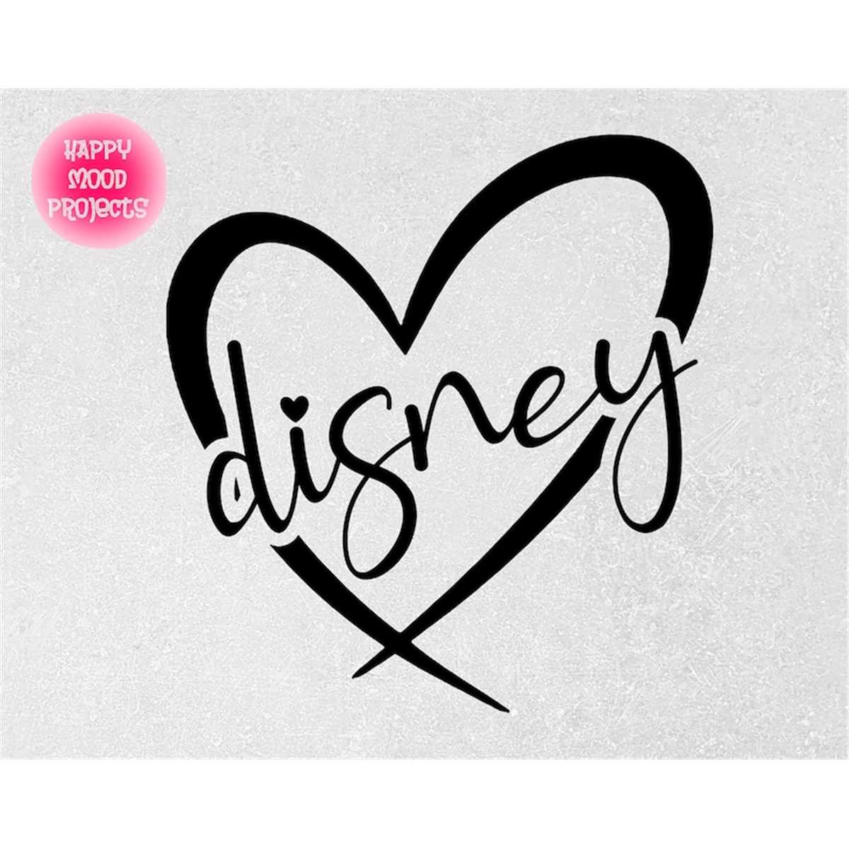Disneyyy Heart Png Svg, Instant Download, Printable Design, - Inspire ...