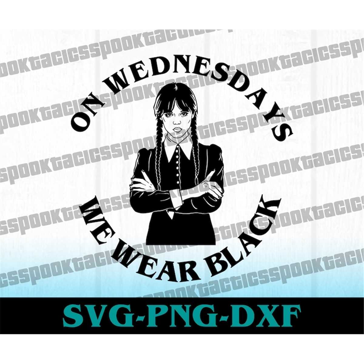 Wednesday SVG, Addams SVG, Family SVG, halloween svg, spooky | Inspire ...
