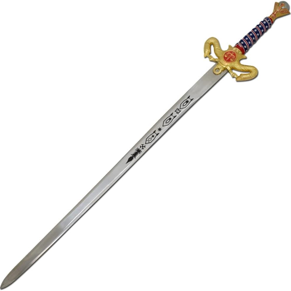 Handmade Medieval Warrior Fantasy Swords Comes with Black Le | Inspire ...