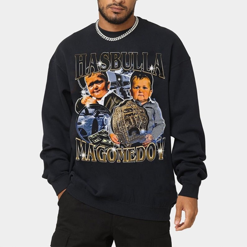 Vintage King Hasbulla T-Shirt, Hasbulla Homage Sweatshirt, H - Inspire ...