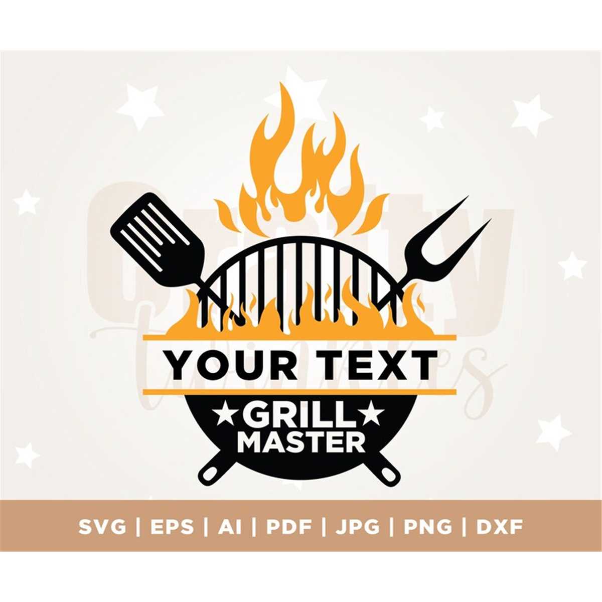 GrillMaster SVG, Grill Svg, Dad Apron Svg, Apron Gift Svg, S - Inspire ...