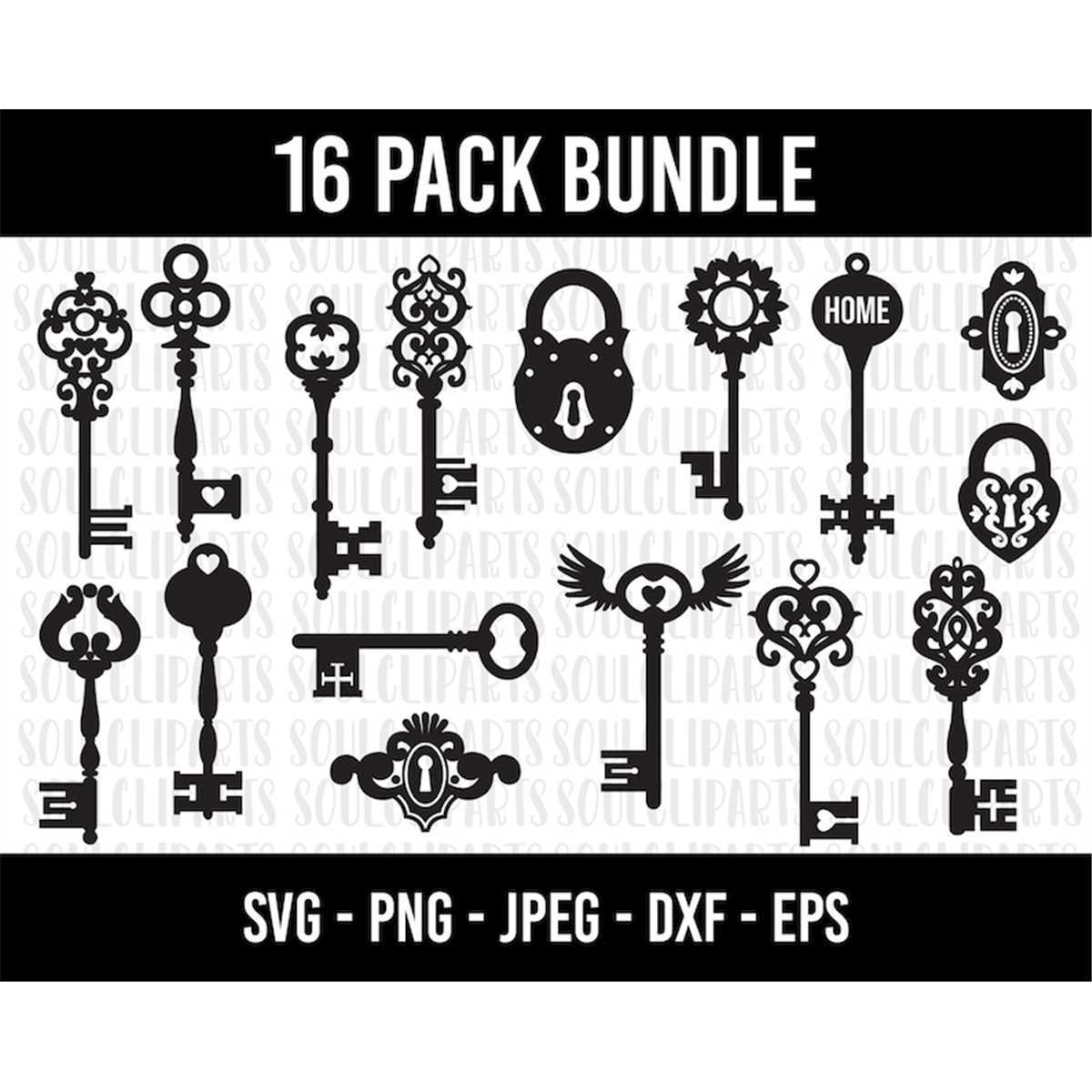 COD609- Key SVG, Key Clipart, Keys Svg Bundle, Magic Key Svg | Inspire ...