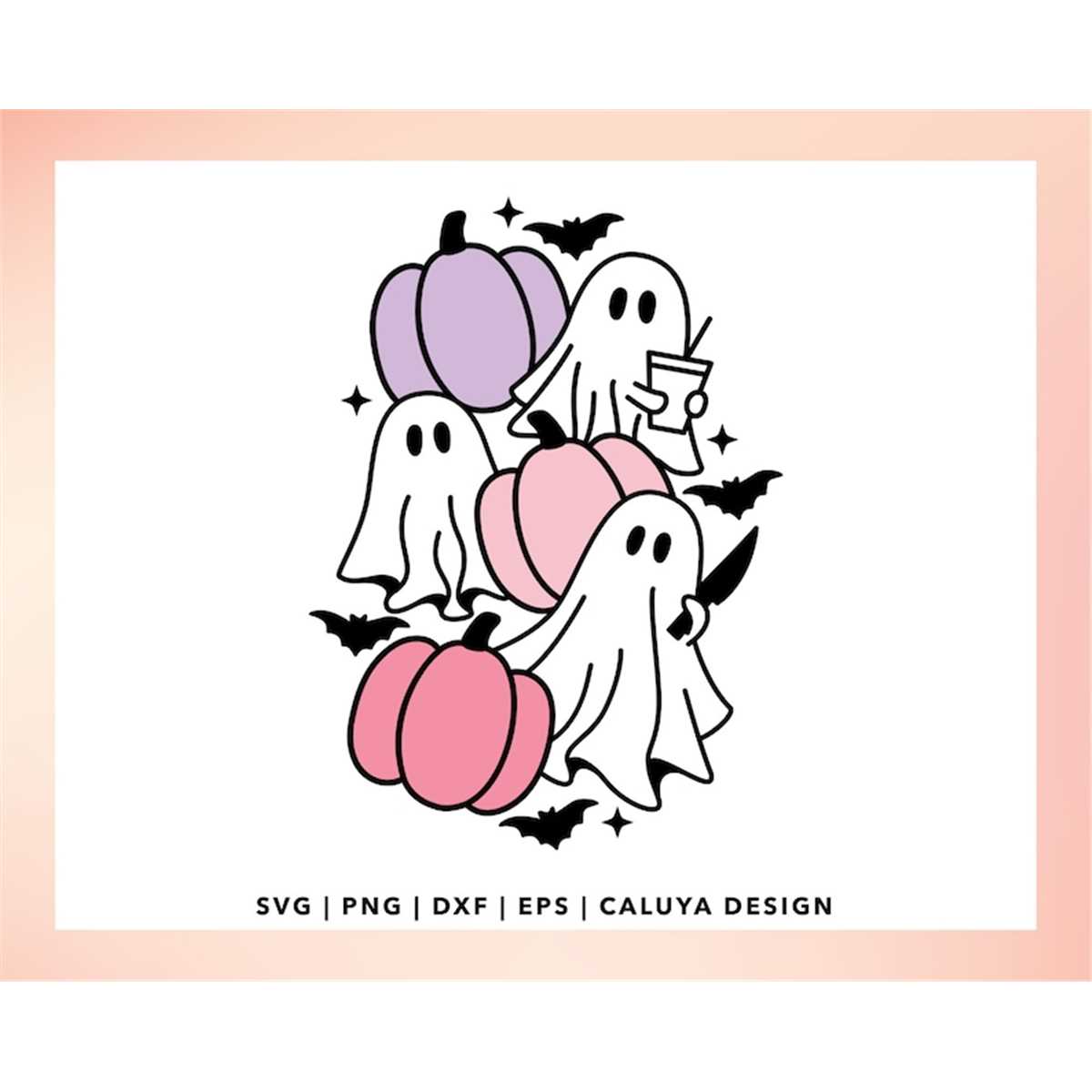 Cute Ghost SVG | Halloween Ghost SVG, png | Halloween Pumpki - Inspire ...