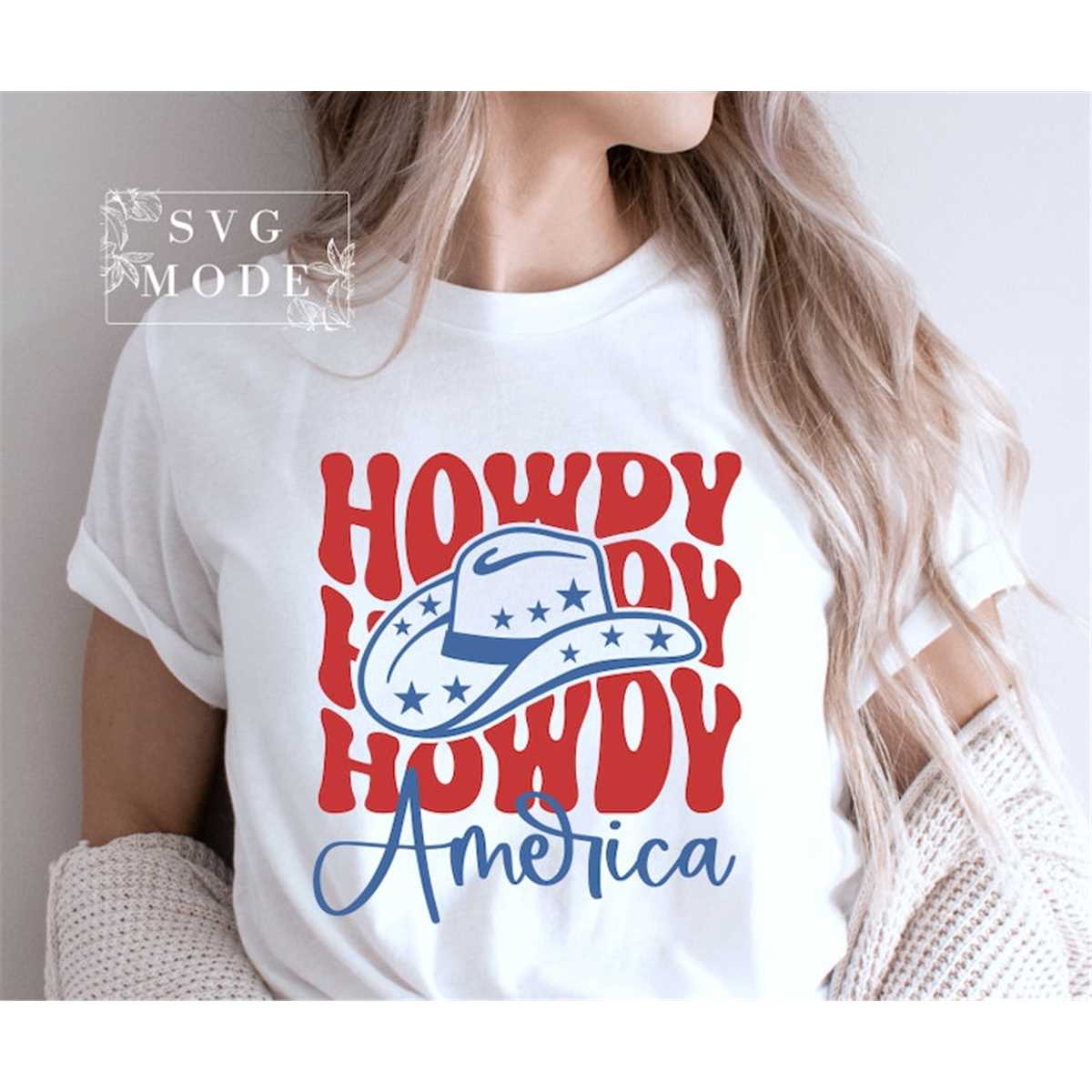 Howdy America 4th Of July SVG PNG, Western America Svg, West | Inspire ...