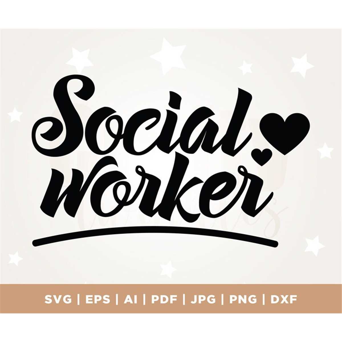Social worker svg cut file, believe svg, SOCIAL WORKER SVG, - Inspire ...