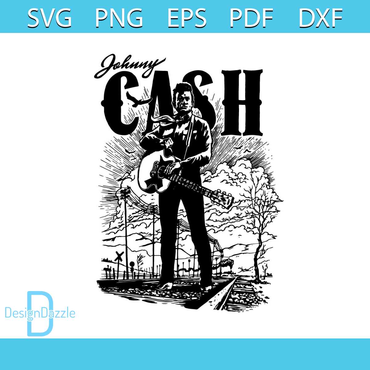 Johnny Cash Svg Johnny Cash Mugshot Svg Trending Svg Musi Inspire Uplift