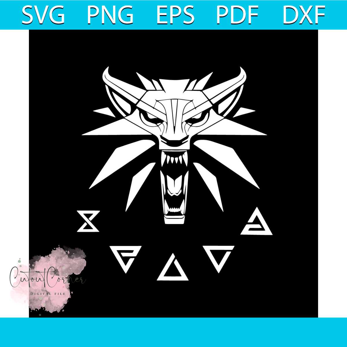 Witcher Logo SVG, The Witcher SVG, Trending Svg, Wild Hunt N | Inspire ...