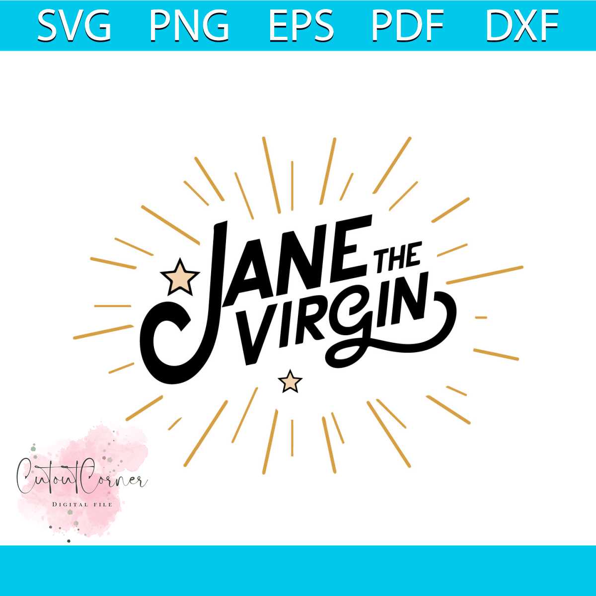 Jane The Virgin SVG CutFile, Trending SVG, svg files, svg cr | Inspire ...