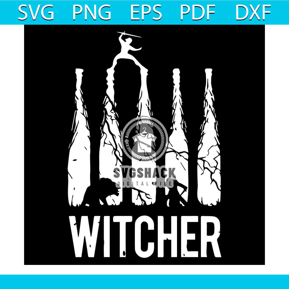 The Witcher SVG, Trending Svg, The Witcher Silhouette SVG, C | Inspire ...