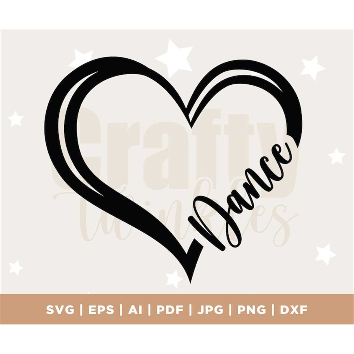 Dance Heart Svg, Dance Svg, Dance Png, Dancer Svg, Dance Mom - Inspire ...