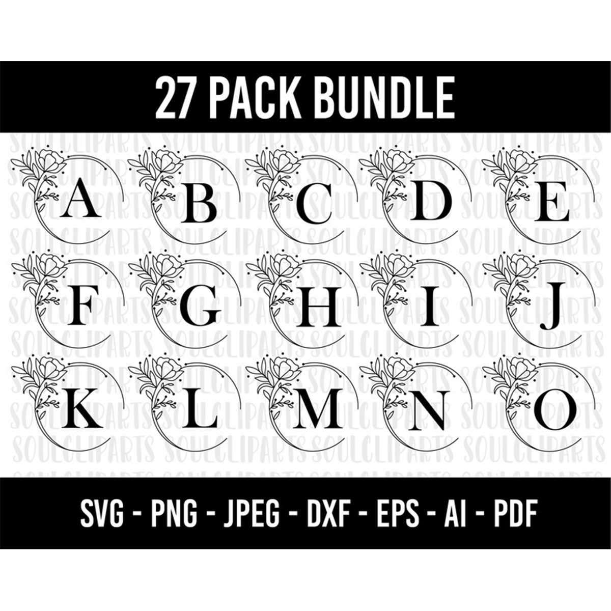 COD210-Split Monogram SVG Bundle/Frame Svg Bundle/Monogram F - Inspire ...