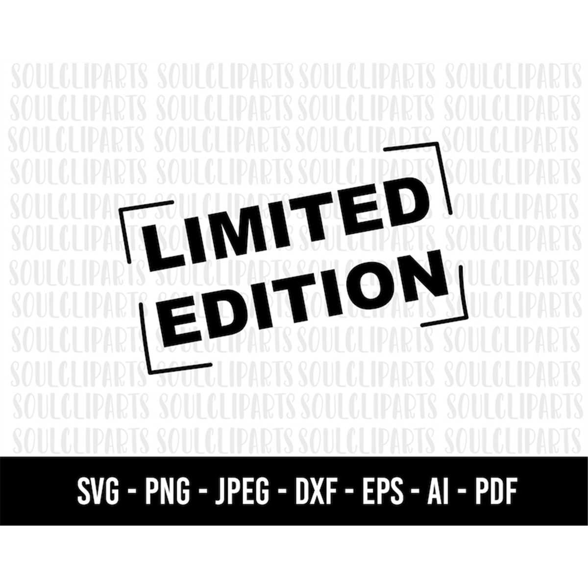 COD669- Limited Edition quote Svg/Limited Edition Svg/quote | Inspire ...