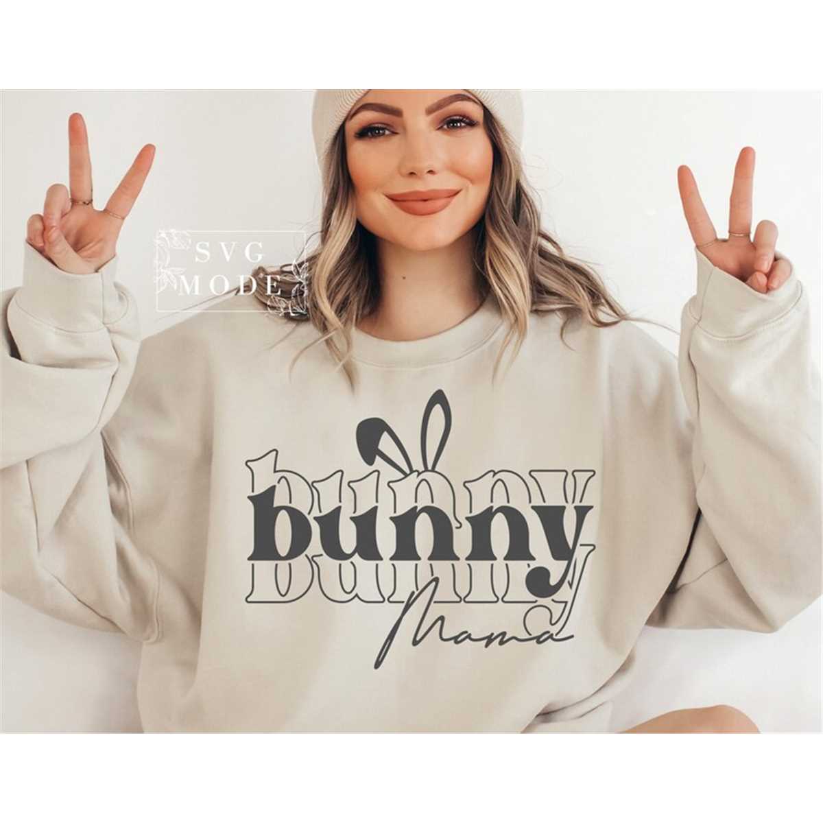 Bunny Mama SVG PNG PDF, Easter Mama Shirt Svg, Mama Bunny Sv | Inspire ...
