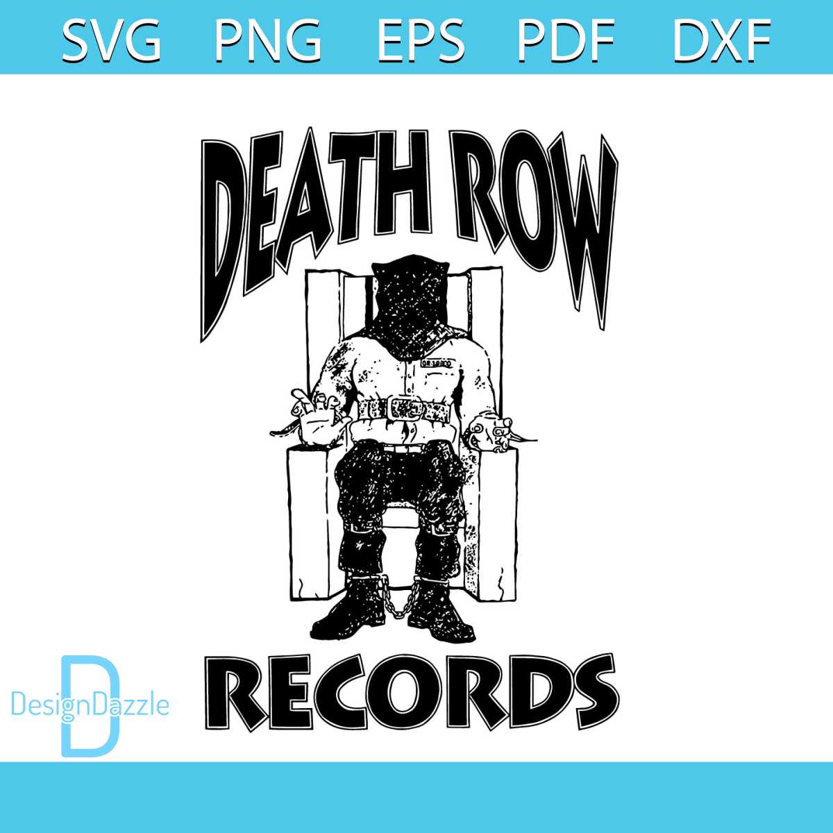 Death Row Records Black Logo Svg, Trending Svg, Death Row Sv | Inspire ...