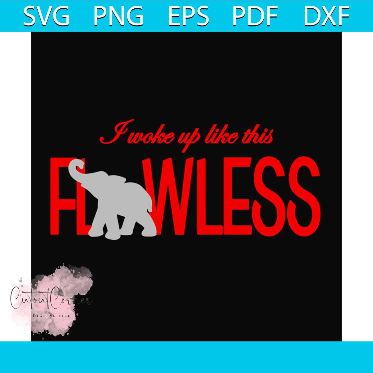 Flawless svg, i wake up like this svg, Delta sigma theta sor | Inspire ...