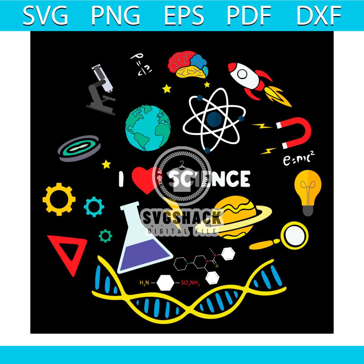 Science Svg, Trending Svg, Science Lover Svg, I Love Science - Inspire ...