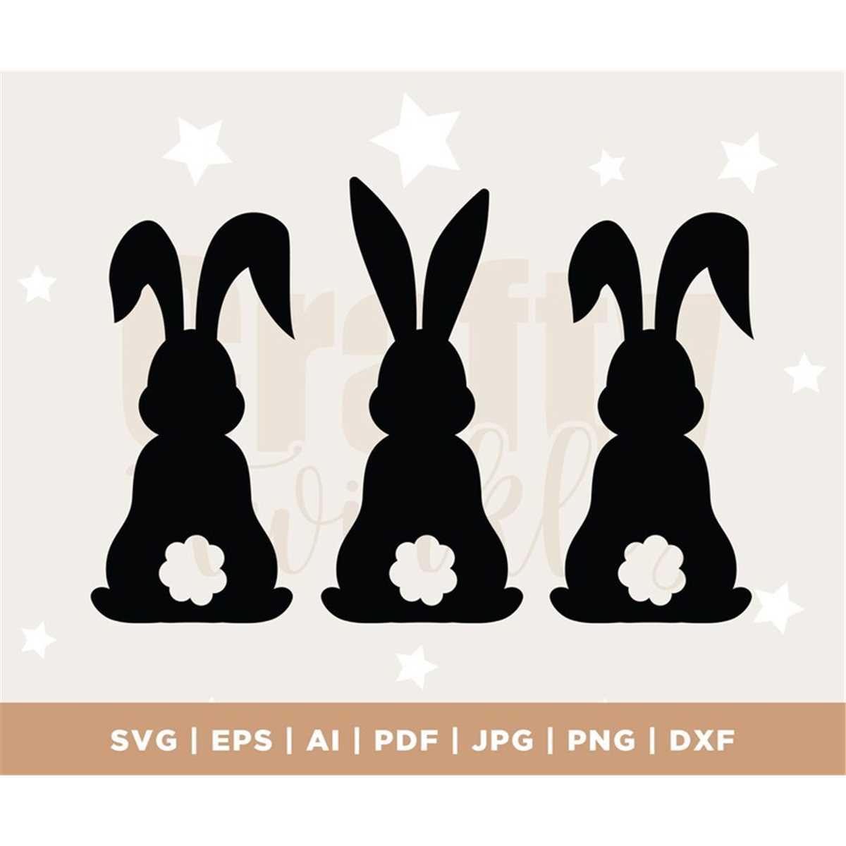 Bunnies SVG, Bummy svg, Easter, Cut file, Easter SVG, Easter - Inspire ...