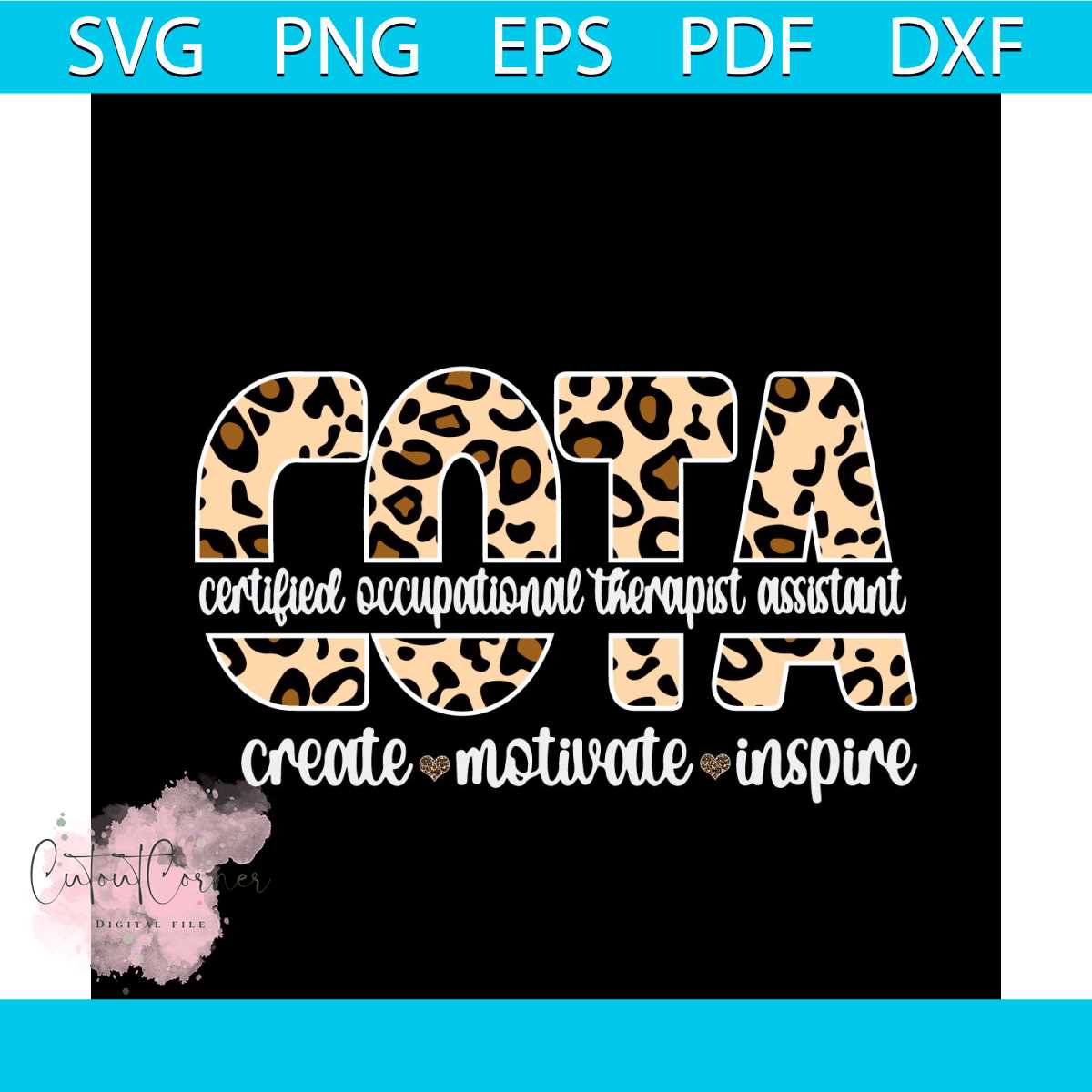 COTA Create Motivate Inspire Svg, Trending Svg, Cota Svg, Ce | Inspire ...