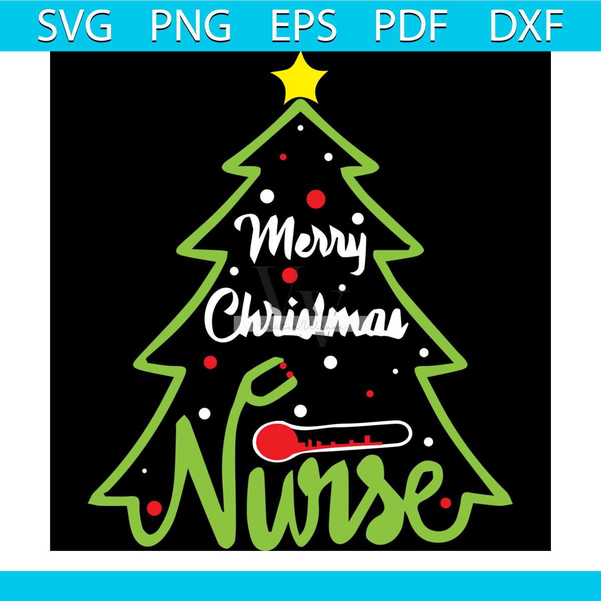 Merry Christmas Nurse Svg, Christmas Svg, Xmas Svg, Christma | Inspire ...