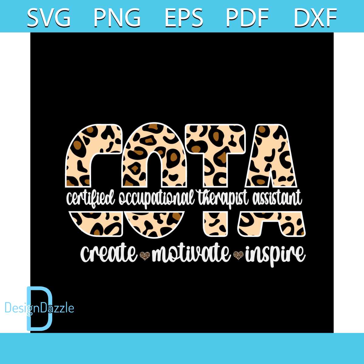 COTA Create Motivate Inspire Svg, Trending Svg, Cota Svg, Ce | Inspire ...