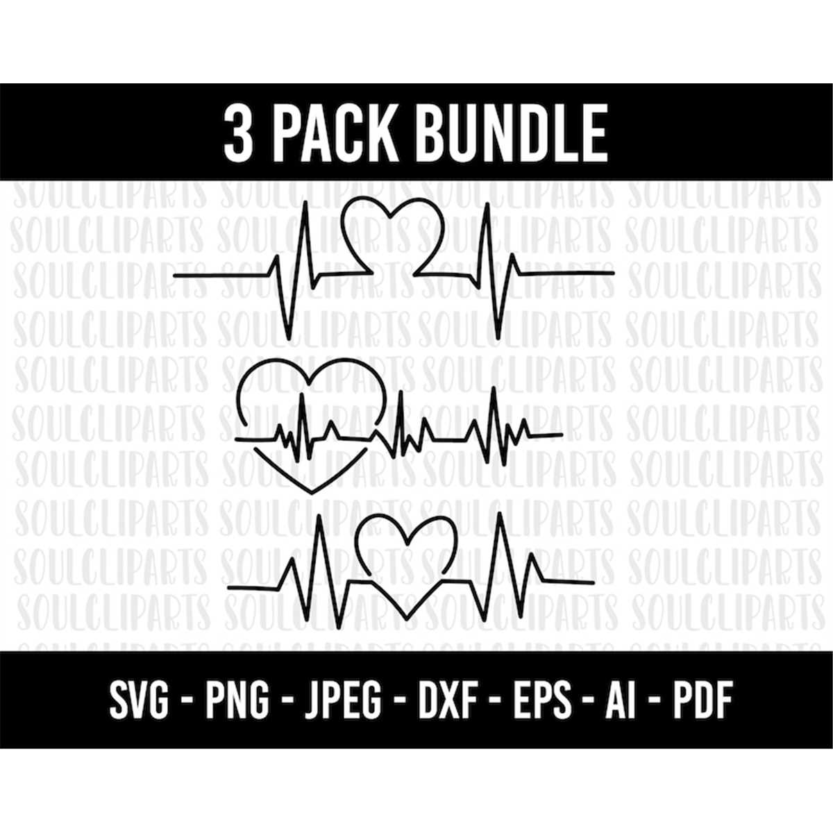 COD324- Heart Beat Tshirt Svg, Heartbeat svg bundle,Heart be | Inspire ...