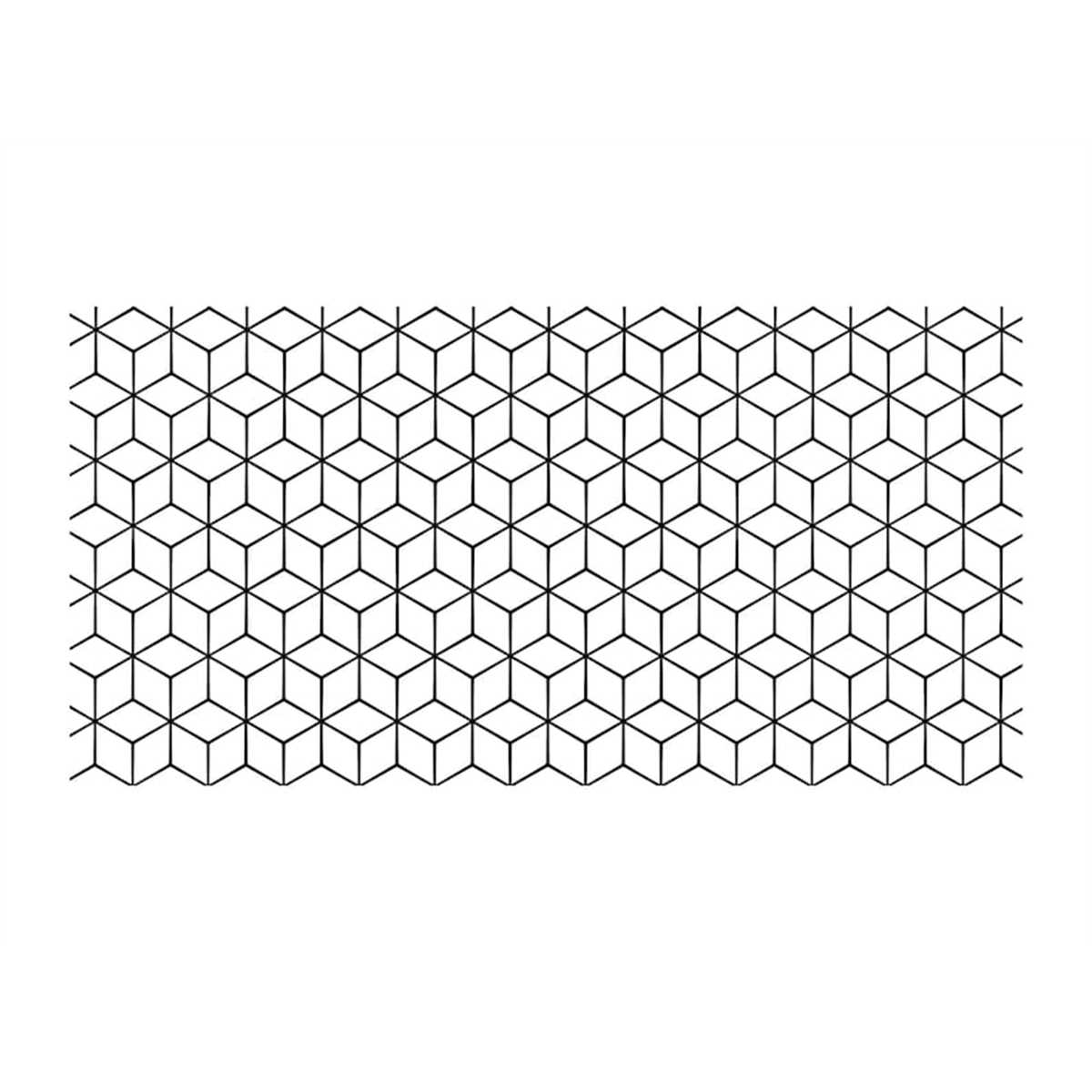 3D HEXAGONAL Pattern SVG, Cube Pattern Svg, Square Block Pat | Inspire ...