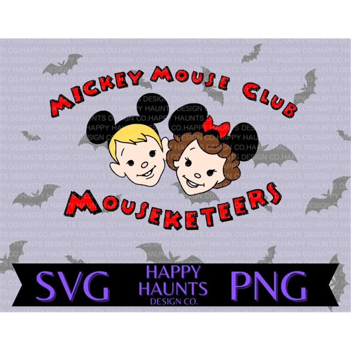 Mouseketeer SVG, easy cut file for Cricut, layered by colour | Inspire ...