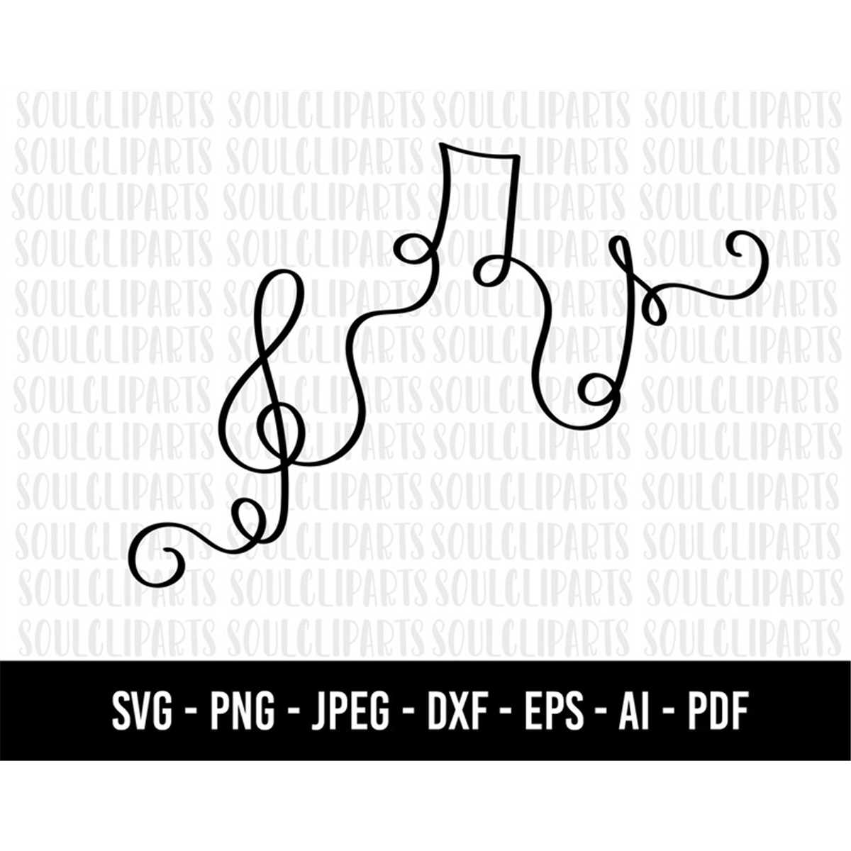 Musical Notes Svg Files For Cricut Musical Notes Svg Musical Notes ...