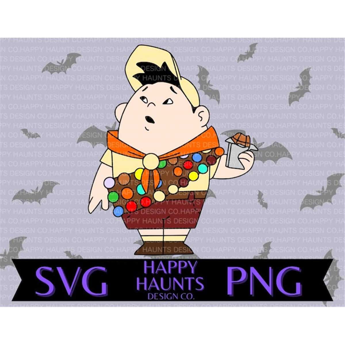 Russell SVG, easy cut file for Cricut, Layered by colour | Inspire Uplift