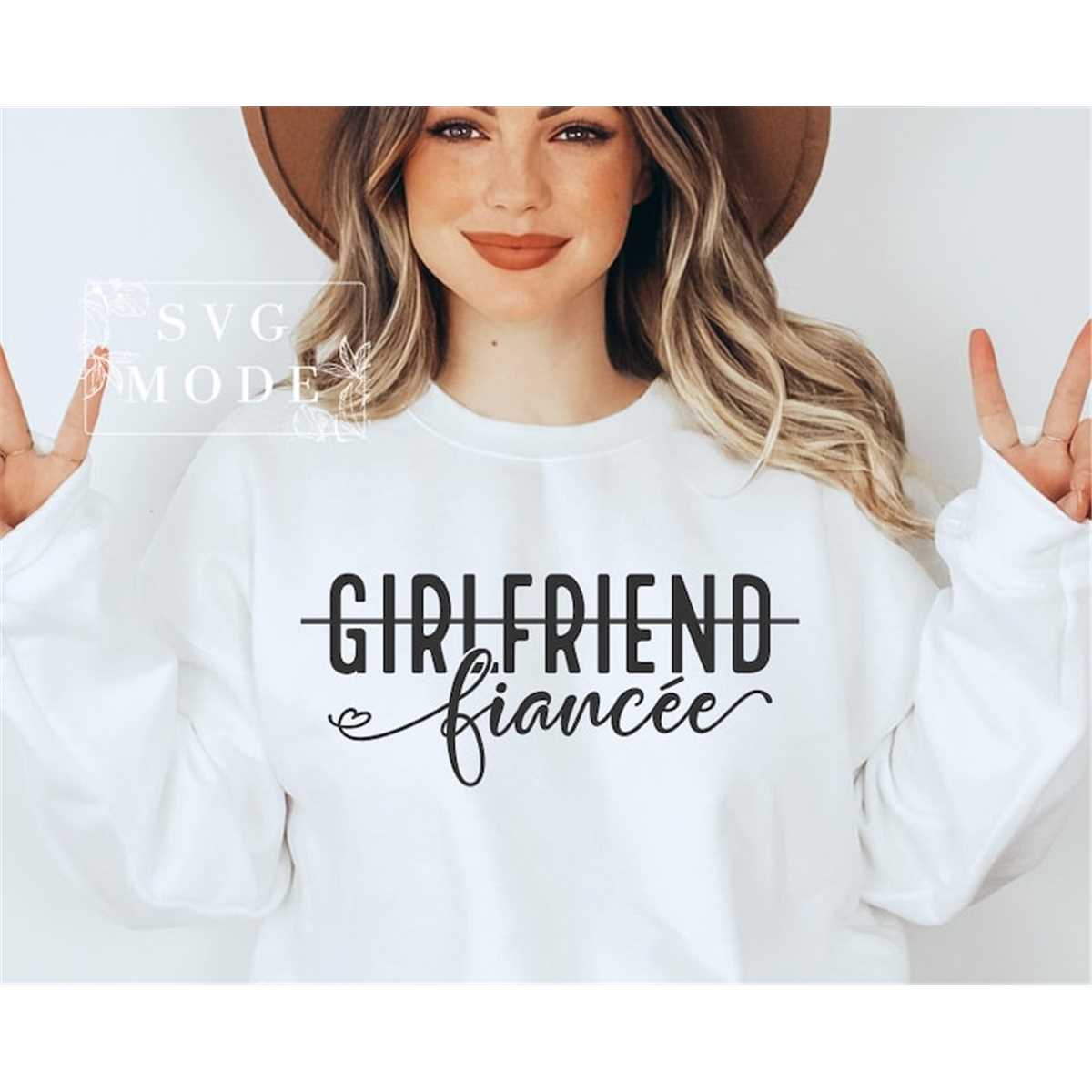 Girlfriend Fiancee SVG PNG PDF, Fiancee Svg, Future Mrs Svg, | Inspire ...