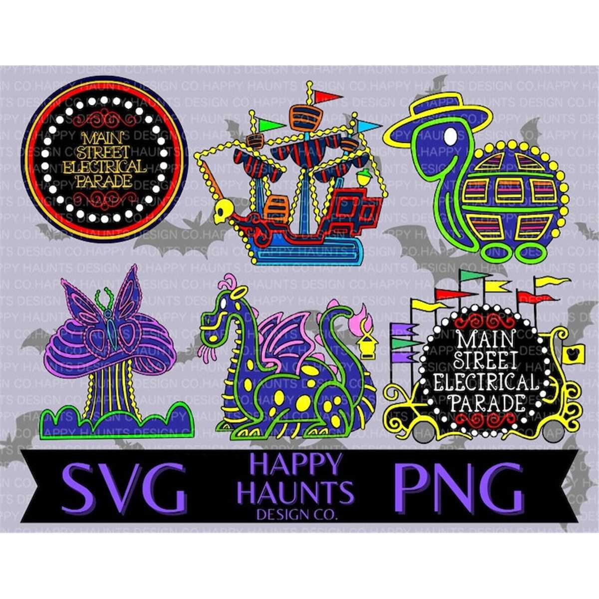 Electrical parade SVG, easy cut file for Cricut, Layered by | Inspire ...