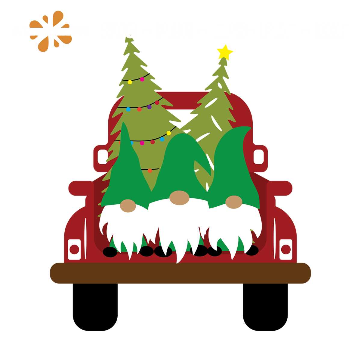 Xmas Truck Svg, Christmas Svg, Xmas Gnome Svg, Happy Holiday | Inspire ...