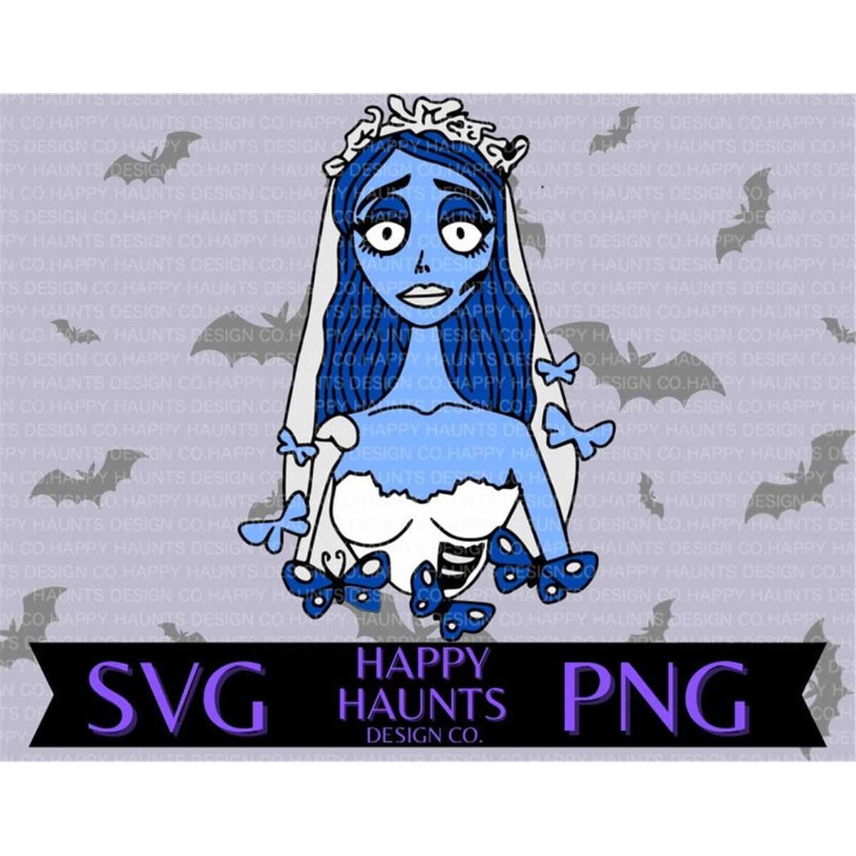 Corpse bride SVG , easy cut file for Cricut, Layered by colo - Inspire ...