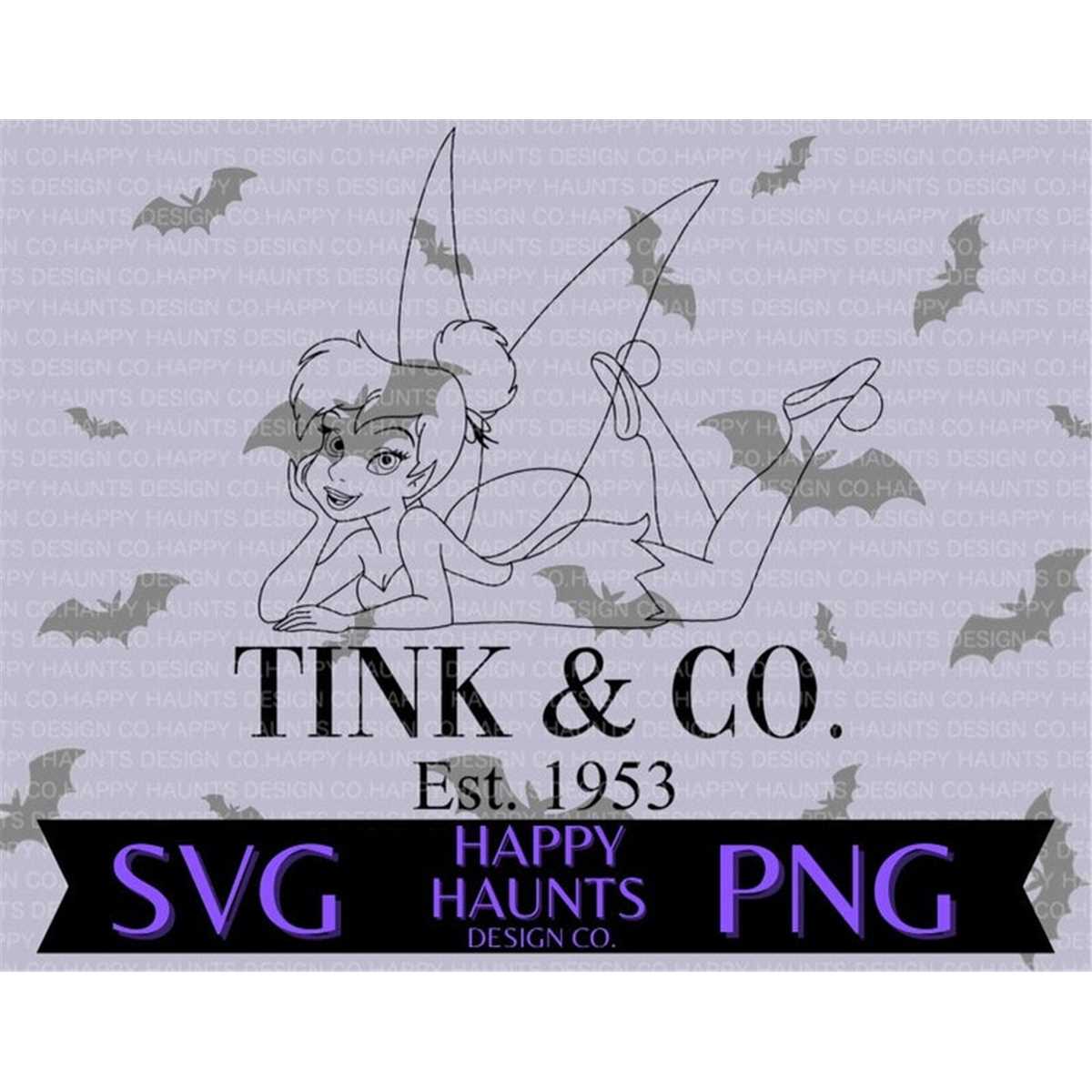 Tink & co SVG, easy cut file for Cricut, Layered by colour | Inspire Uplift