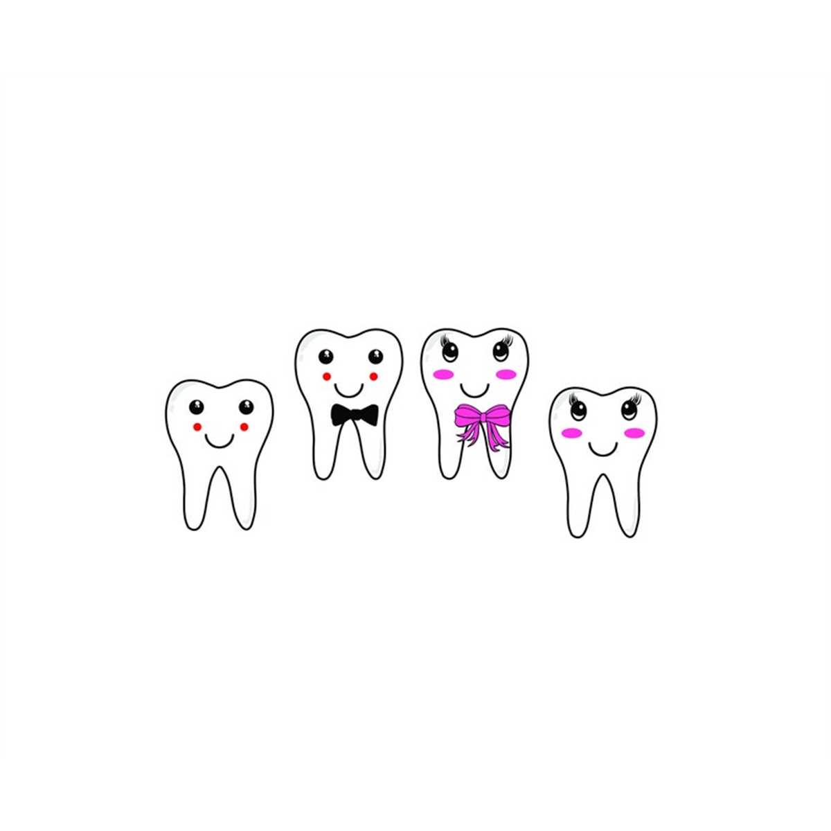Teeth, Teeth SVG, Teeth SVG Files, SVG Files, Cricut, Silhou - Inspire ...