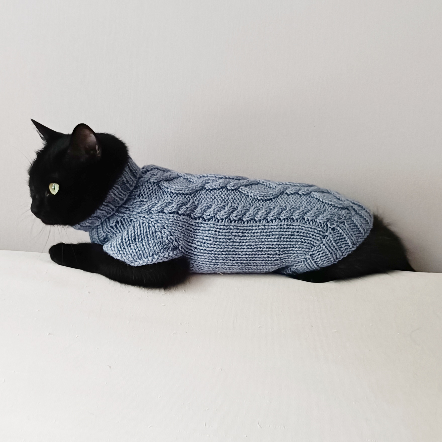 Cat sweater Cat clothes Knitted sweater for cat Pet jumper - Inspire Uplift