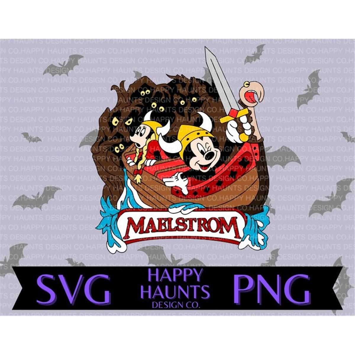 Maelstrom SVG, easy cut file for Cricut, layered by colour | Inspire Uplift