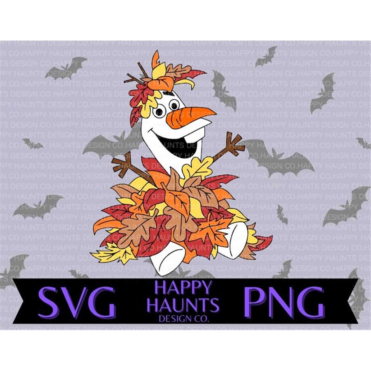 Autumn Olaf SVG, easy cut file for Cricut, layered by colour | Inspire ...
