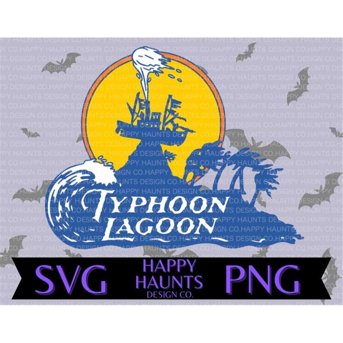 Typhoon lagoon SVG, easy cut file for Cricut, Layered by col | Inspire ...