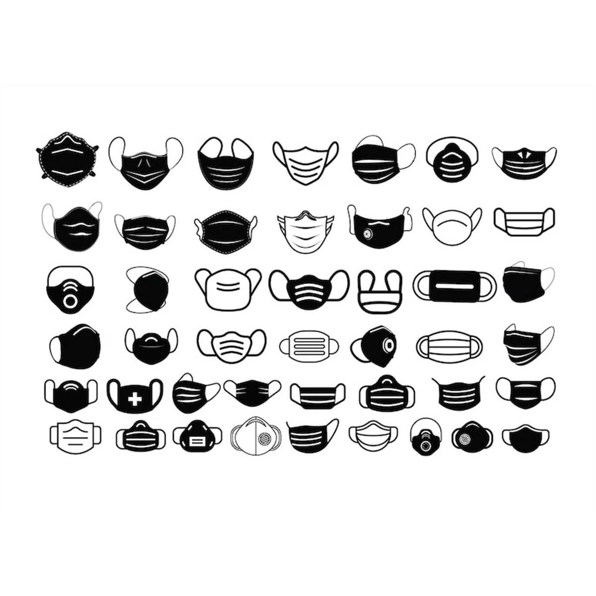 SURGICAL MASK SVG, Medical Face Mask Svg, Nurse mask svg, su | Inspire ...