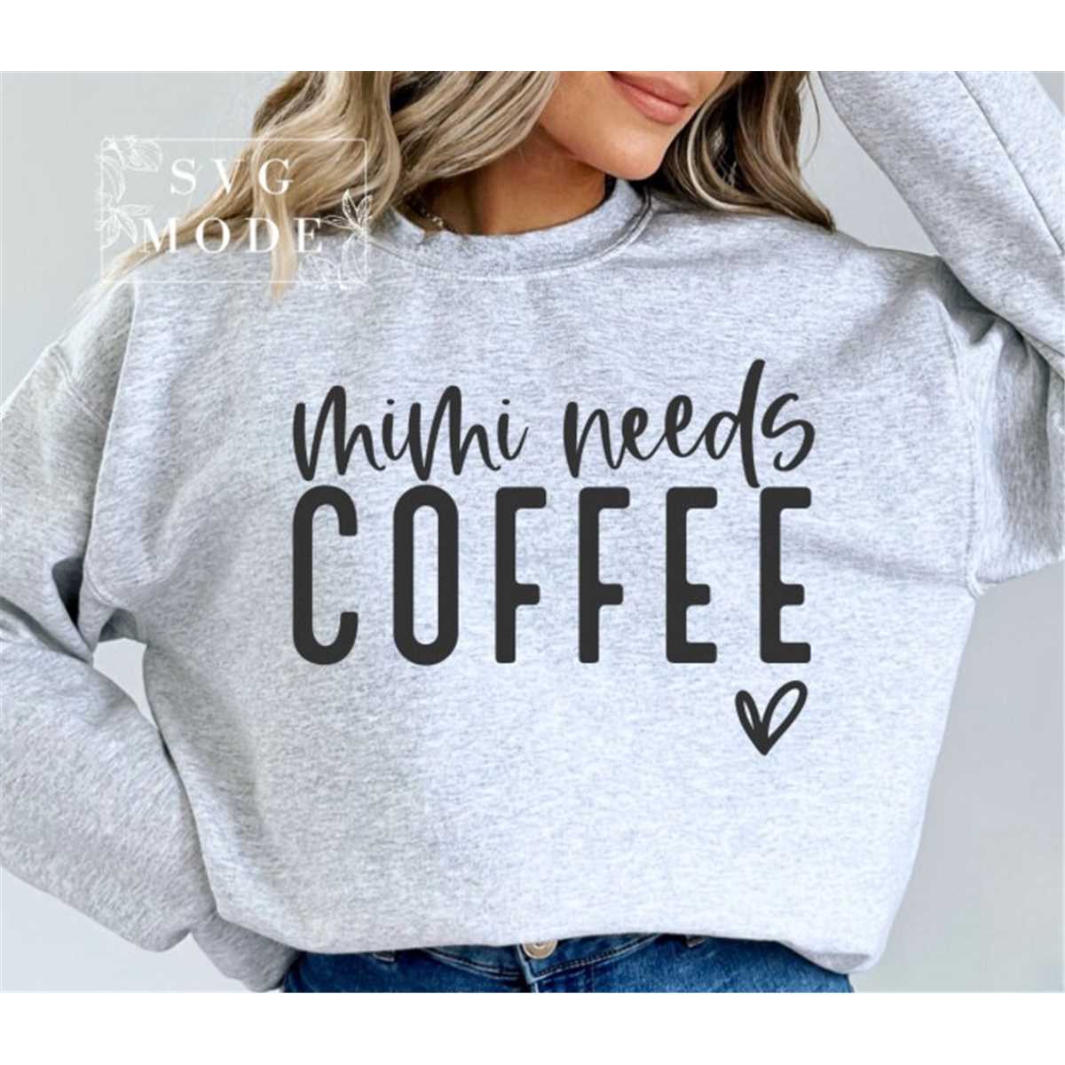 Mimi Needs Coffee SVG PNG PDF, Funny Mimi Svg, Mimi Life svg | Inspire ...