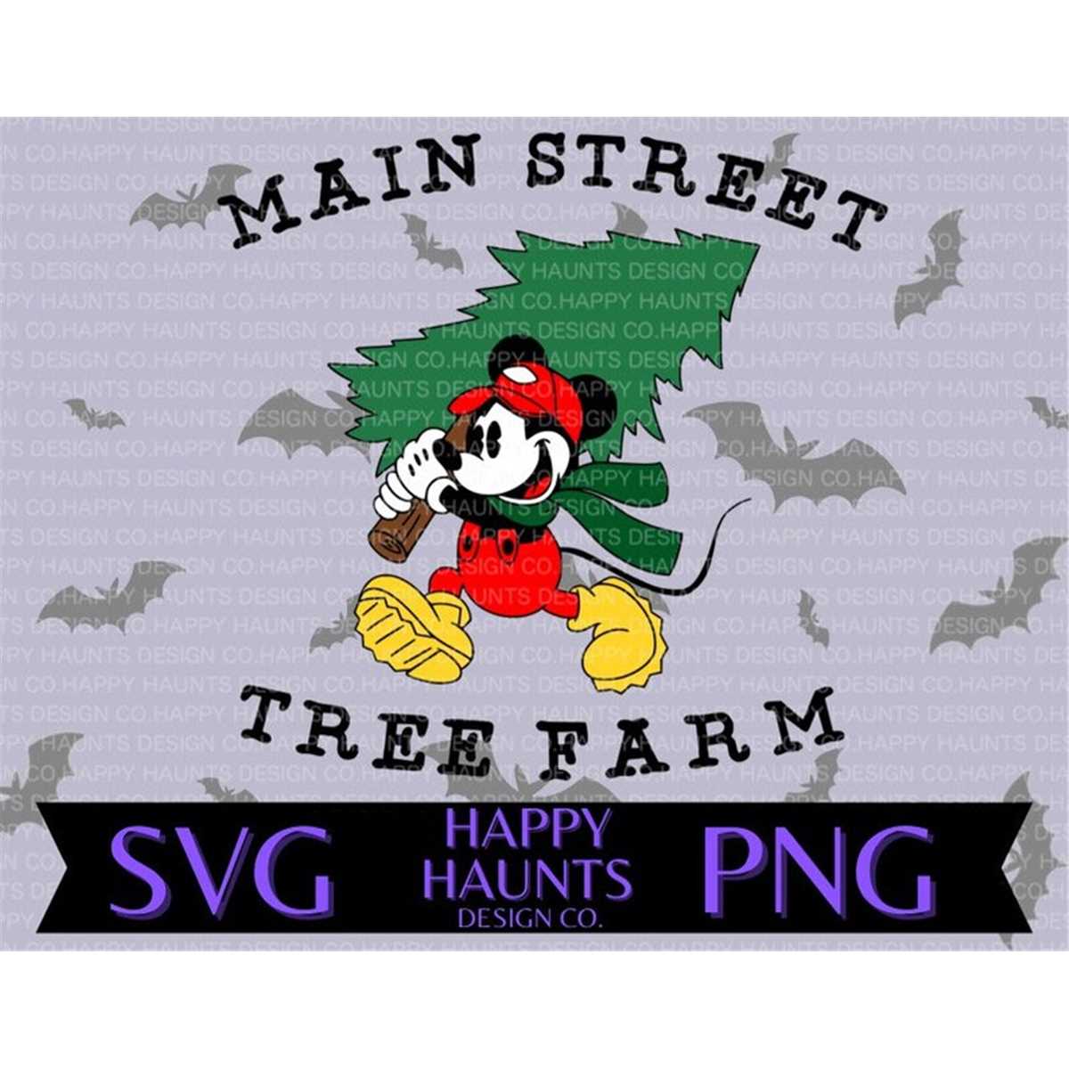 Tree farm SVG, easy cut file for Cricut, Layered by colour | Inspire Uplift