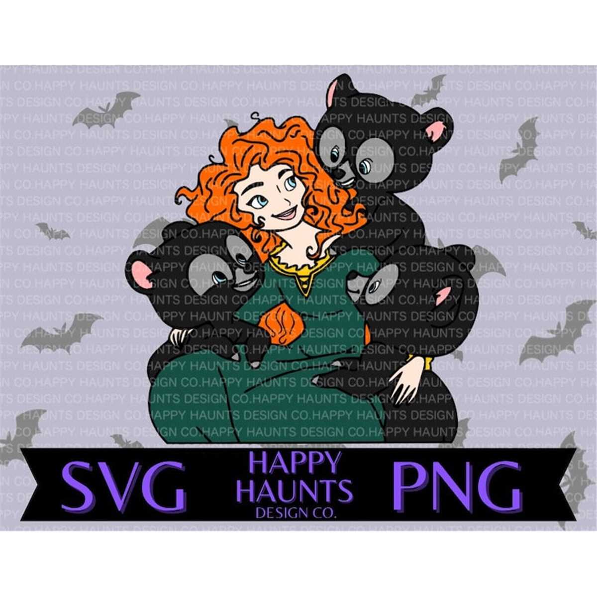 Brave SVG, easy cut file for Cricut, Layered by colour | Inspire Uplift