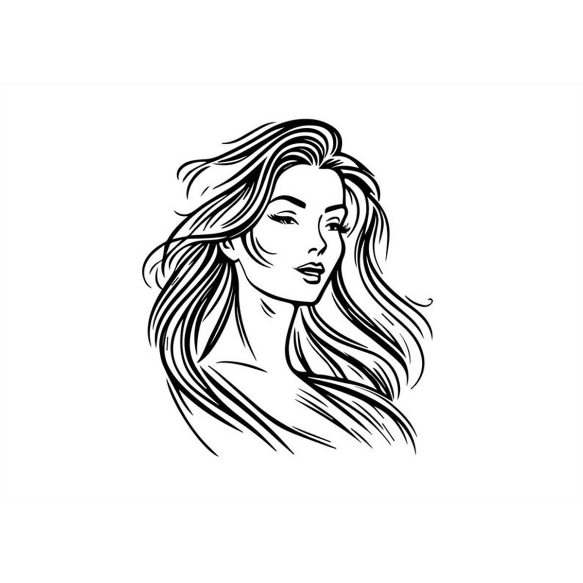 WOMAN SVG, WOMAN Clipart, Woman Svg Files For Cricut, Girl S - Inspire ...