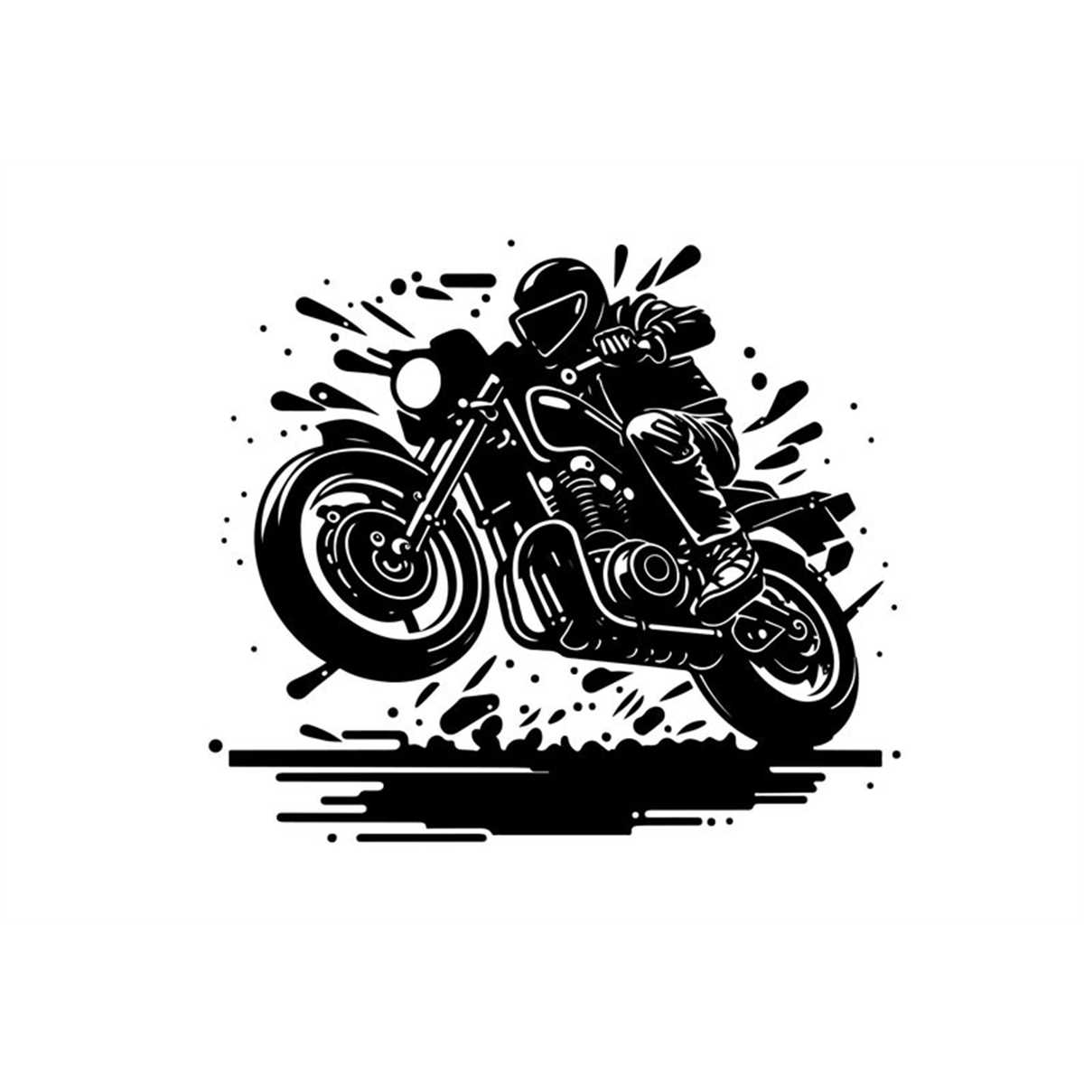 MOTORCYCLE RIDER SVG, Motorcycle Rider Svg Files For Cricut, | Inspire ...