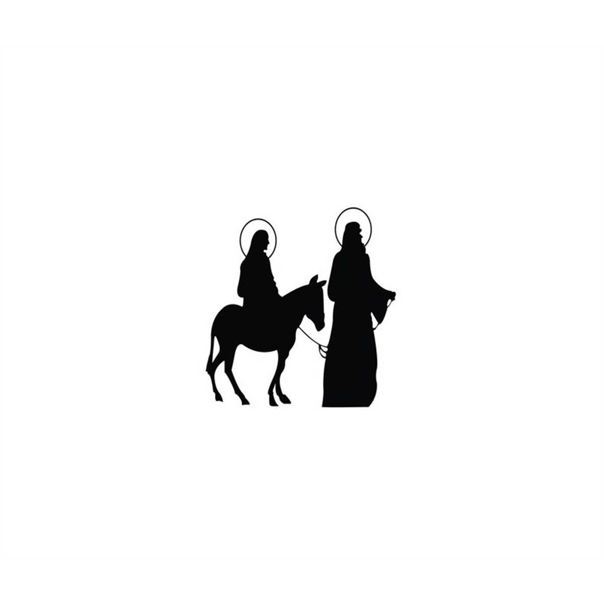 Joseph SVG, Mary SVG, SVG Files, Nativity Svg Files, Cricut, | Inspire ...