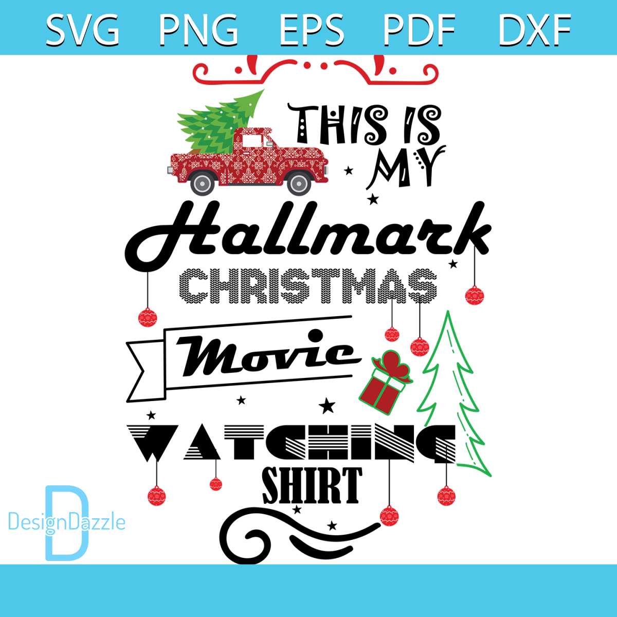 This Is My Hallmark Christmas Movie Svg, Christmas Svg, Xmas | Inspire ...