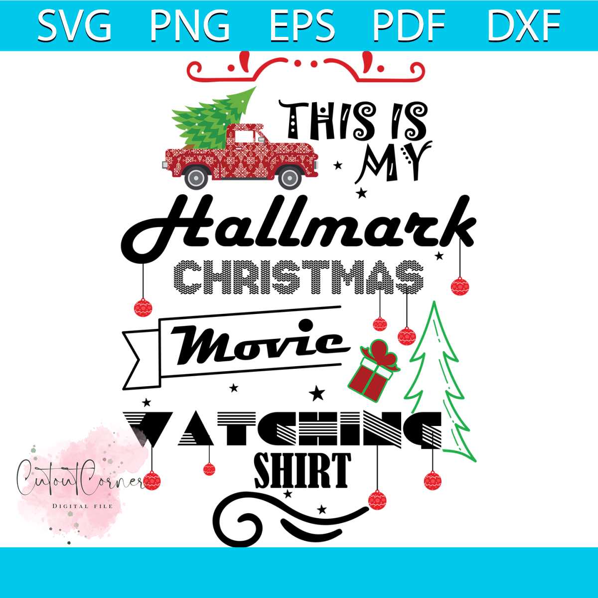 This Is My Hallmark Christmas Movie Svg, Christmas Svg, Xmas - Inspire ...