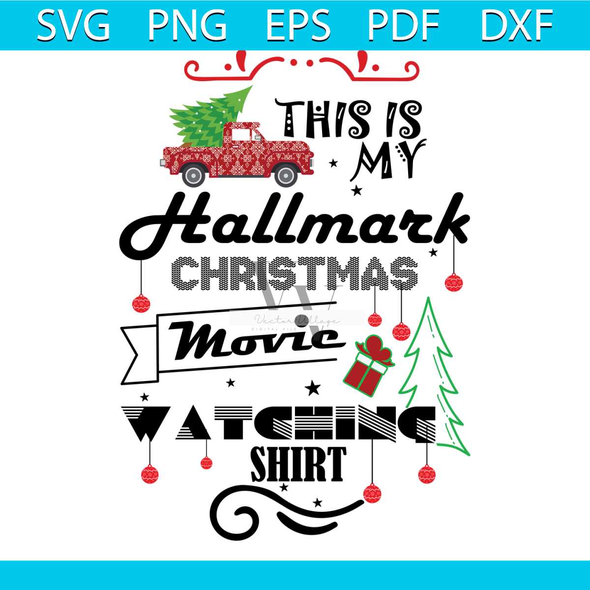 This Is My Hallmark Christmas Movie Svg, Christmas Svg, Xmas - Inspire ...